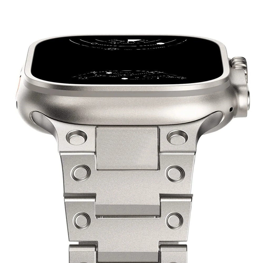 Eximius Military Grade Titanium Steel Band For Apple Series 1-10/SE/SE2 ...