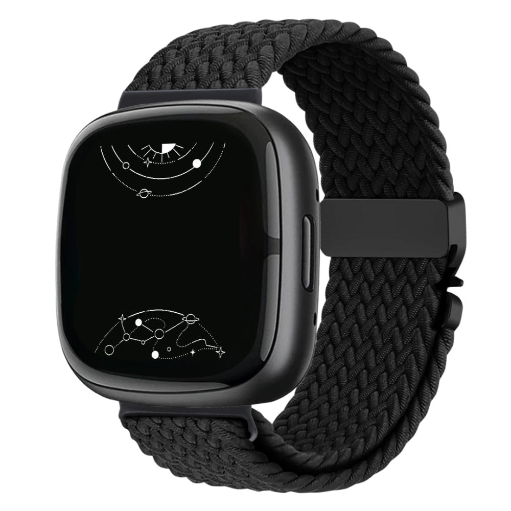 Fitbit Band | Saevio Elastic Nylon Sports Band | For Fitbit Sense 1/2 ...